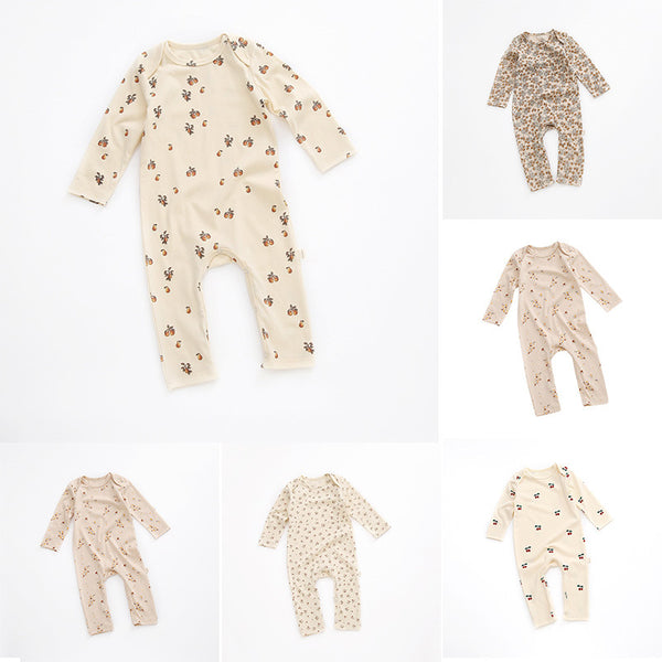 Earthy Long-sleeve Cotton Romper – My Earthy Baby