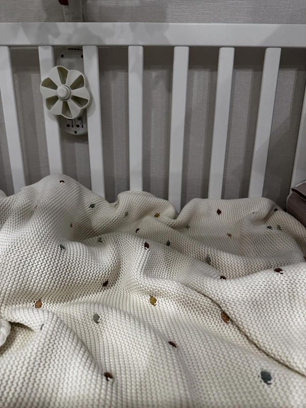 Quality Nordic Cotton Knitted Baby Blanket – My Earthy Baby