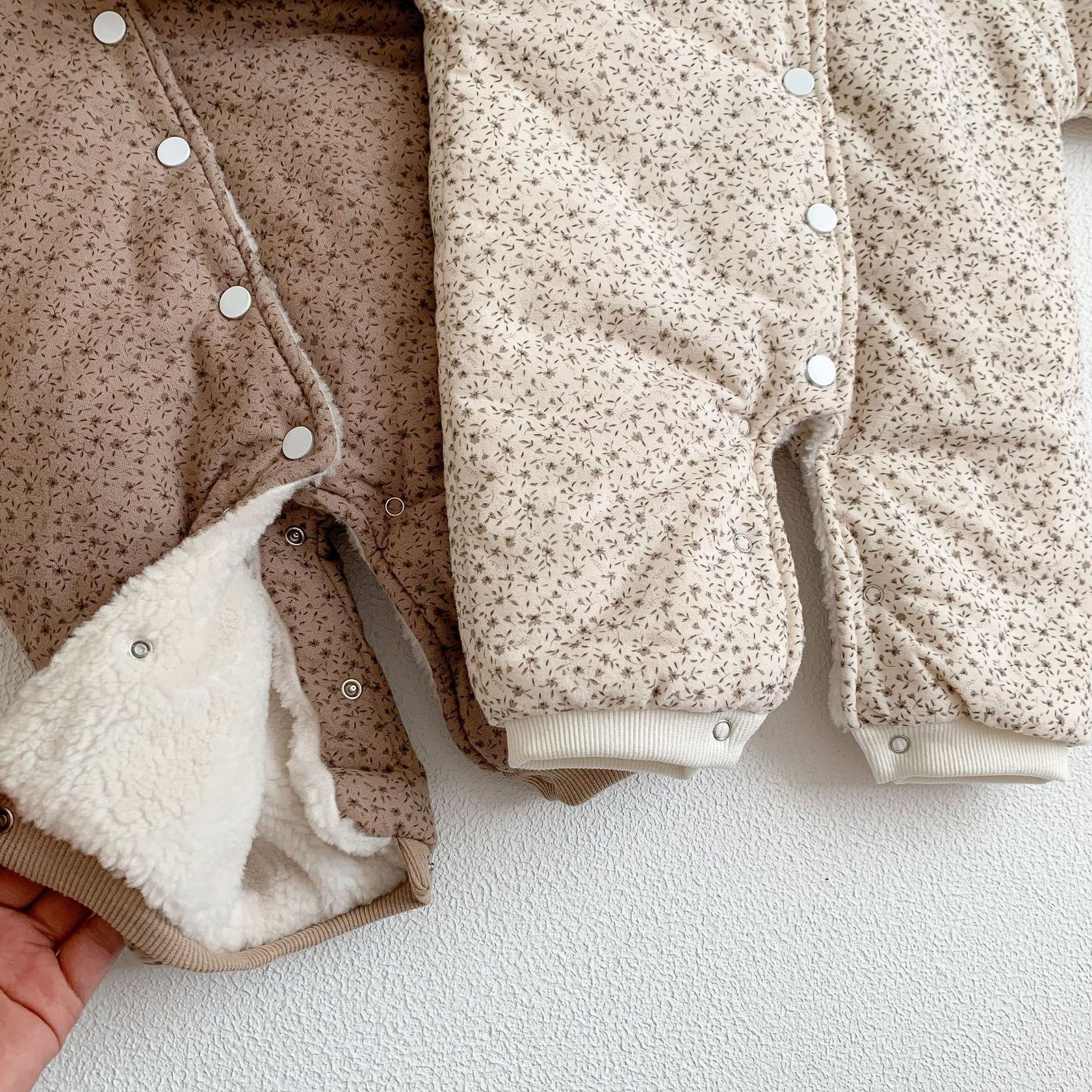 Floral Winter Romper – My Earthy Baby